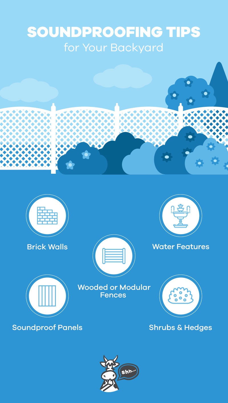 Soundproofing Tips for Your Backyard | Soundproof Cow
