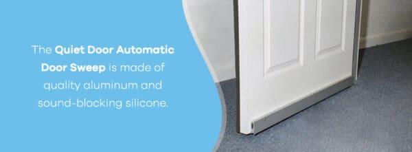 Soundproof Door Sweeps and Seals Guide | Soundproof Cow