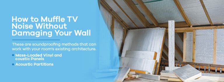 How to Soundproof a Wall Behind a TV With Acoustic Panels