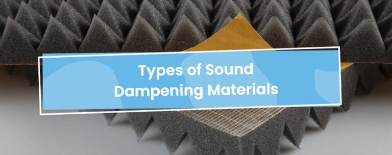 Types of Sound Dampening Materials | Soundproof Cow