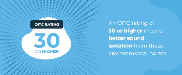 Guide to OITC Ratings | Soundproof Cow